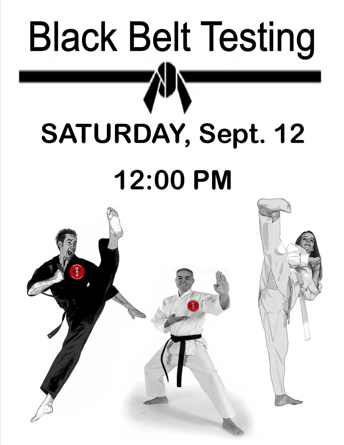 Black Belt Testing - Arrowhead