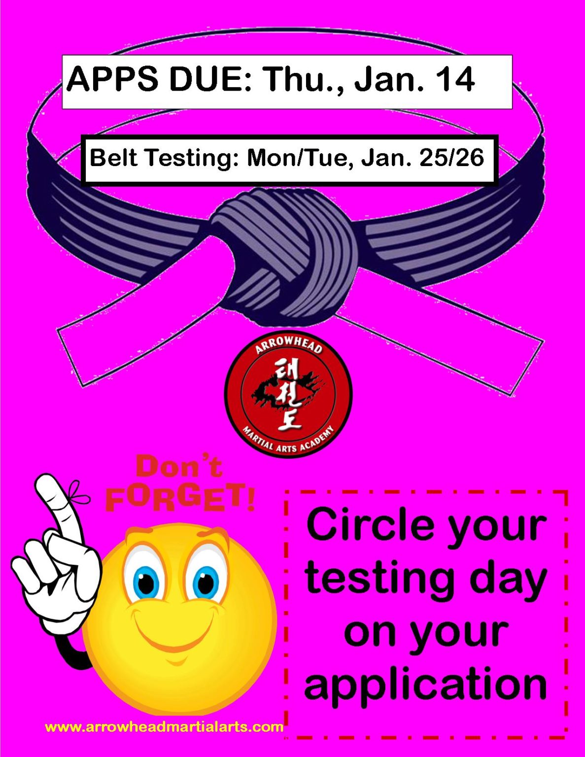 Testing-flyer - Arrowhead